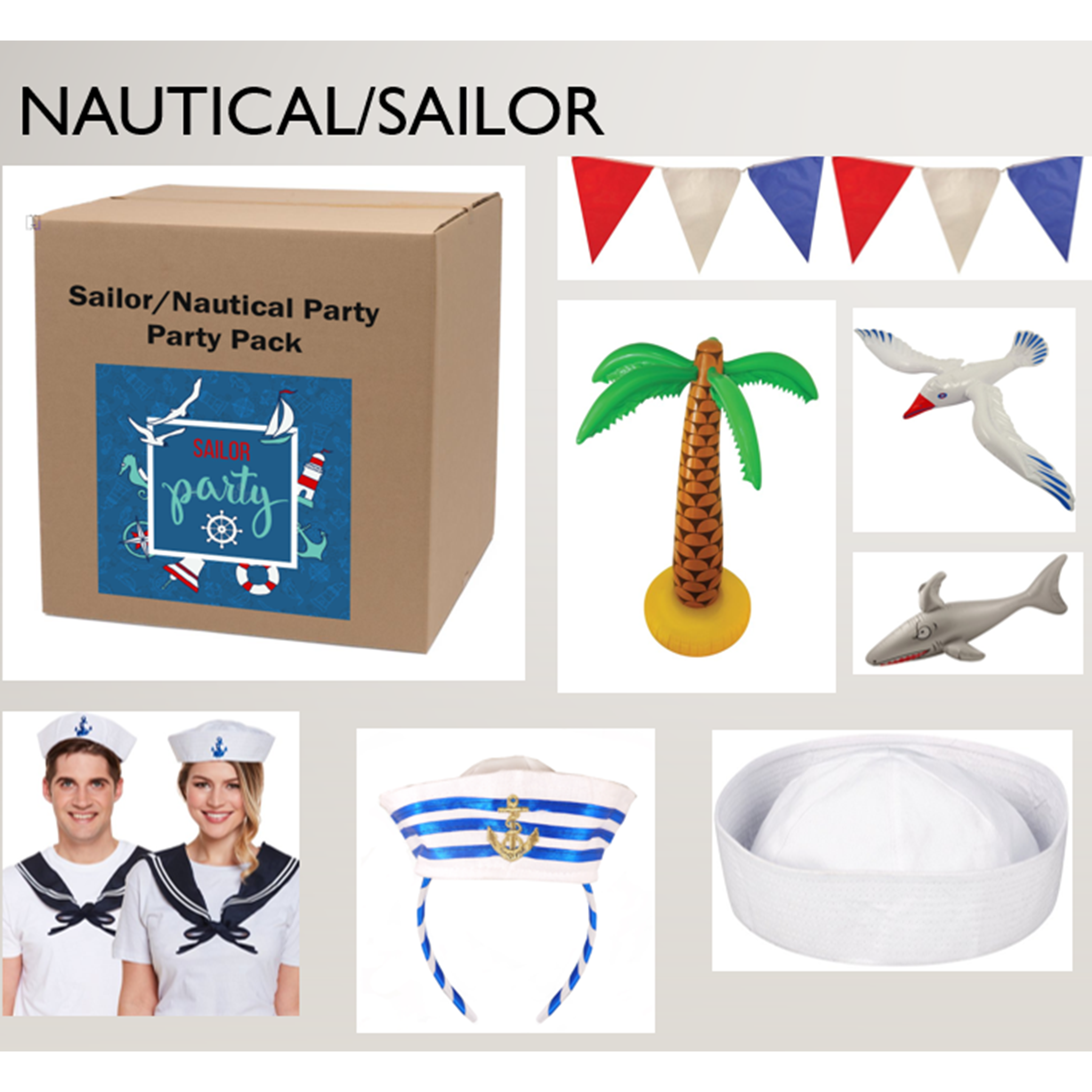 Nautical / Sailor Party Pack – Global Barstuff