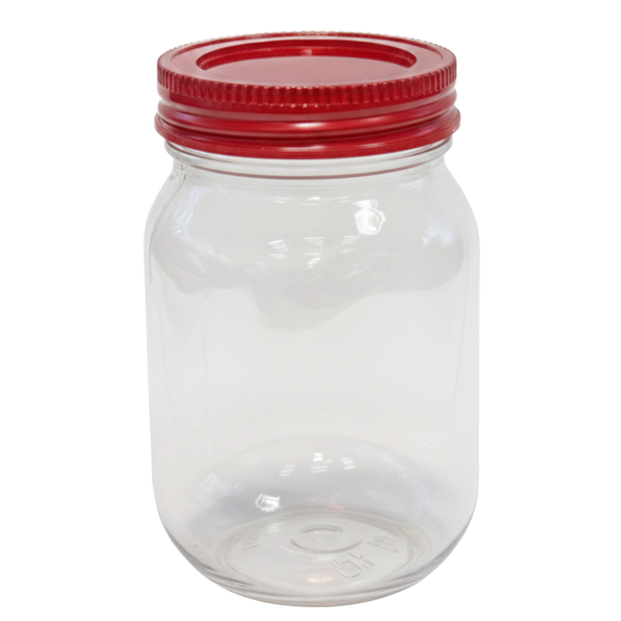 Plastic Jam Jar w/ Multi Coloured Lids – Global Barstuff